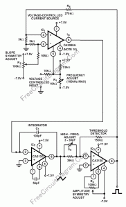 Function Generator Using CA3080 and CA3130 Op-Amps – Electronic Circuit ...