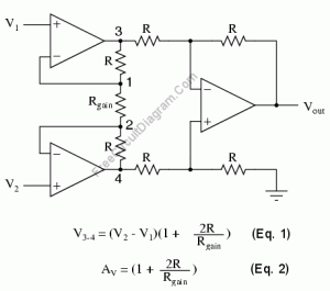 Three Op-Amps Instrumentation Amplifier: Easy Gain Adjustment Design ...