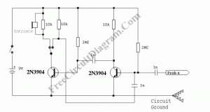 Audio Signal Injector/Tracer – Electronic Circuit Diagram