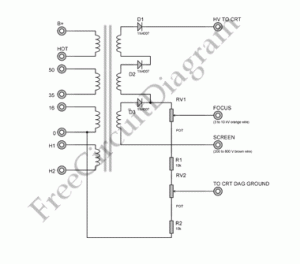 Typical Flyback Circuit – Electronic Circuit Diagram