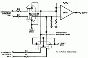 Differential Analog Switch – Electronic Circuit Diagram