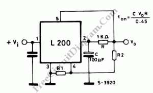 Soft Start Mechanism for L200 Voltage Regulator – Electronic Circuit ...