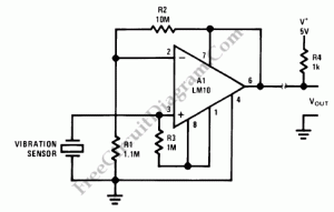 Remote Sensor System Pre-Amp – Electronic Circuit Diagram